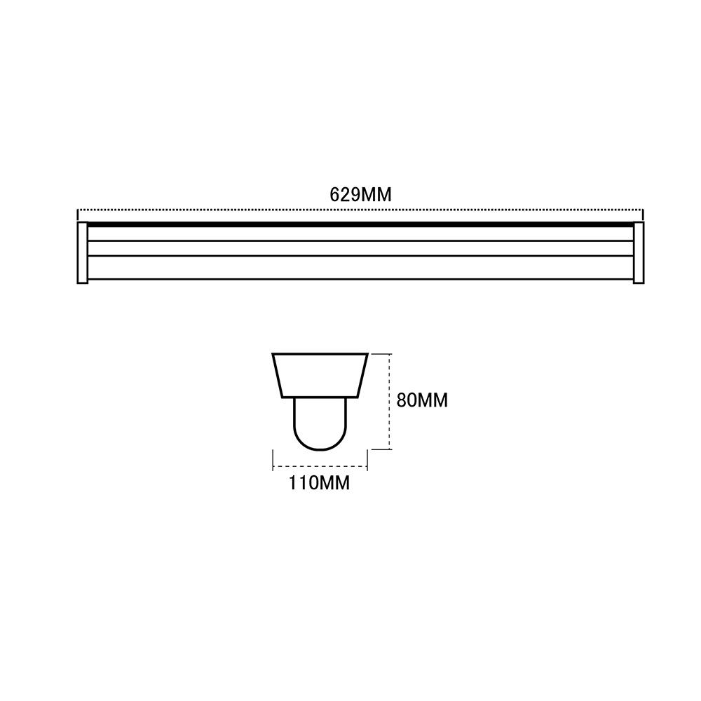 彩渝 台灣CNS認證 LED T8 2呎 10W 單管 山型燈具 日光燈管 燈座 LED燈座 - PChome 24h購物