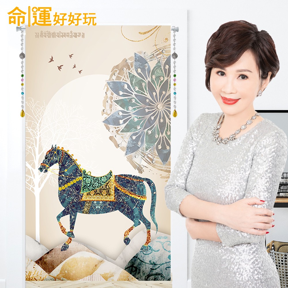 【命運好好玩】李玉珮-馬上有錢風水布簾 - PChome 24h購物