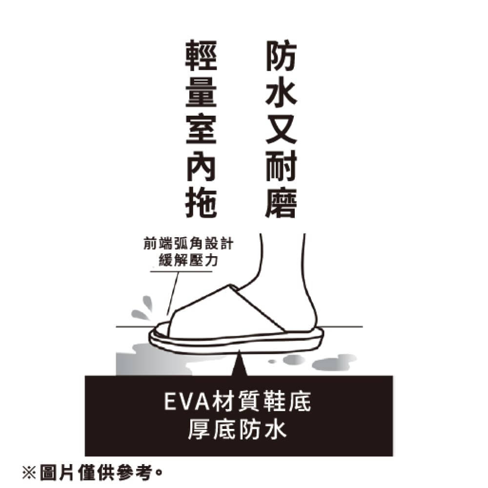 【NITORI 宜得利家居】輕量室內拖鞋 EVA GY L - PChome 24h購物