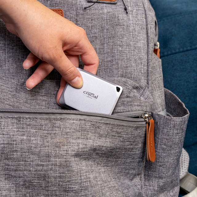 讀寫1050M/五年保固 Crucial X9 Pro 1TB 外接式 SSD - PChome 24h購物