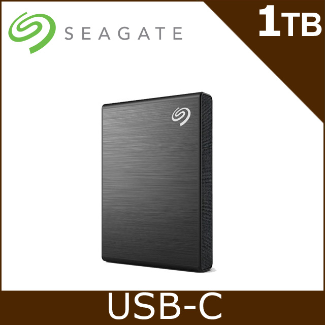 Seagate One Touch SSD 1TB 外接SSD(高速版) -極夜黑(STKG1000400) - PChome 24h購物