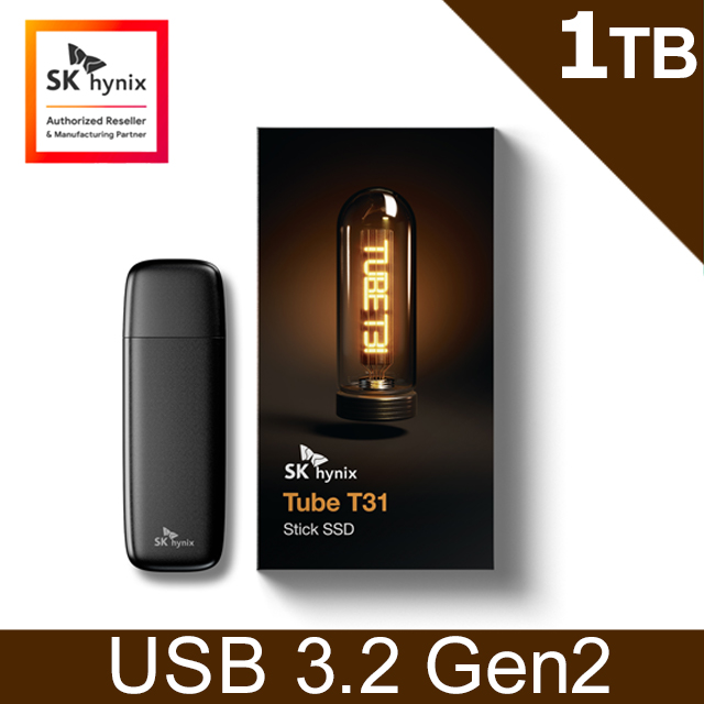 SK Hynix Tube T31 USB 3.2 Gen2 高速隨身SSD - PChome 24h購物