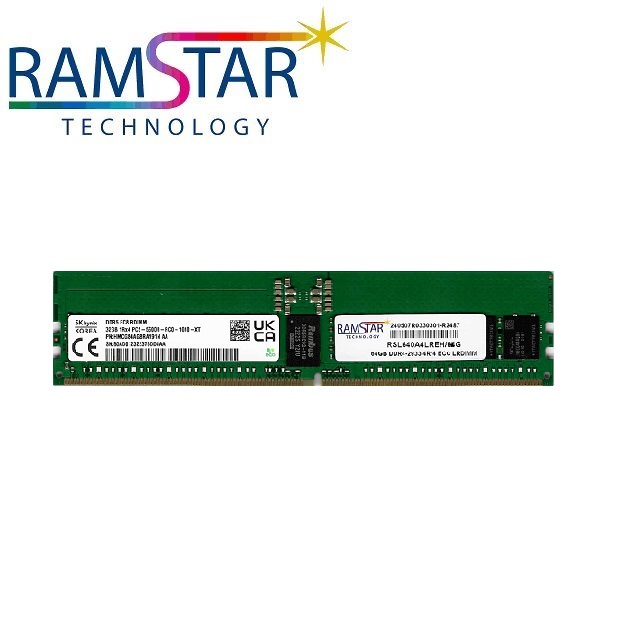RamStar 鈤星科技 32G DDR5-4800 ECC RDIMM 伺服器專用記憶體 - PChome 24h購物