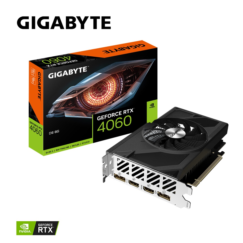 GIGABYTE 技嘉 GeForce RTX 4060 D6 8G 顯示卡 - PChome 24h購物