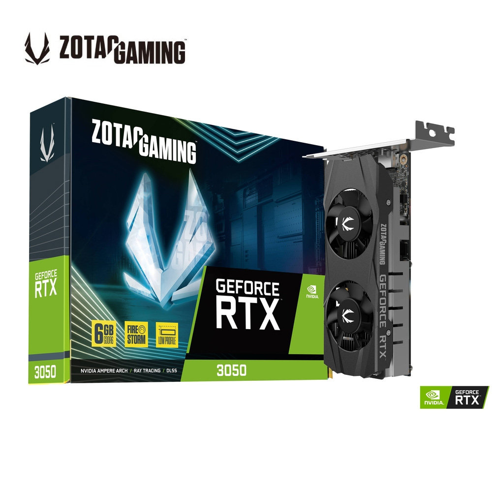 ZOTAC GAMING GeForce RTX 3050 6GB GDDR6 LP 顯示卡 - PChome 24h購物