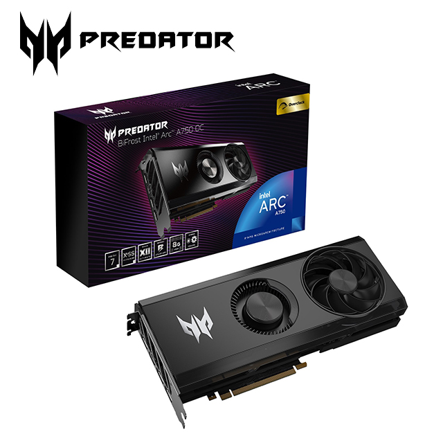 ACER Predator Arc A750 OC 顯示卡 - PChome 24h購物