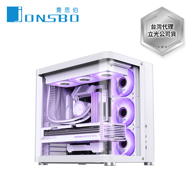 Jonsbo TK2 V2 鋁鎂合金機殼(白色) - PChome 24h購物