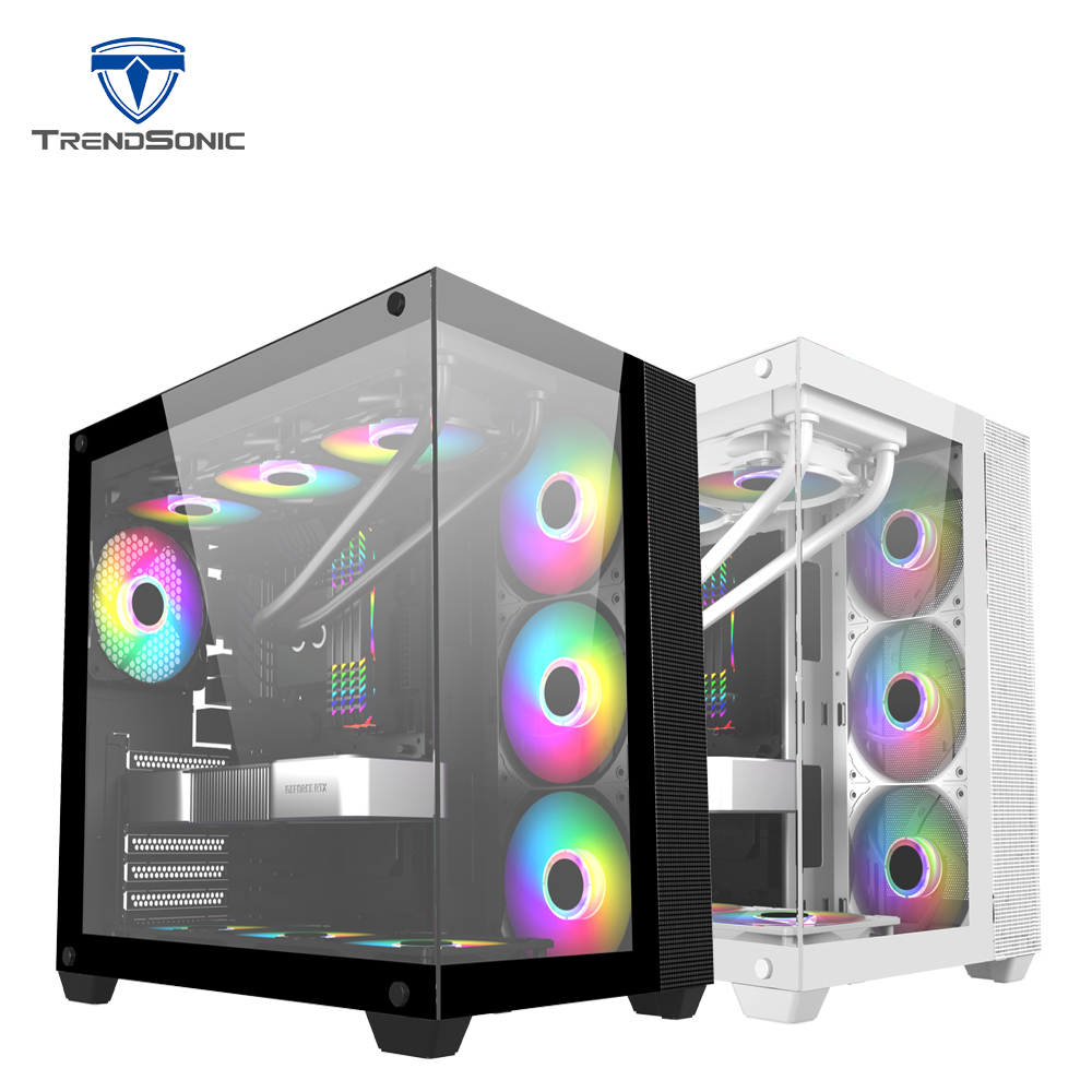 TrendSonic GX980T 全景玻璃電競機殼-黑色 - PChome 24h購物