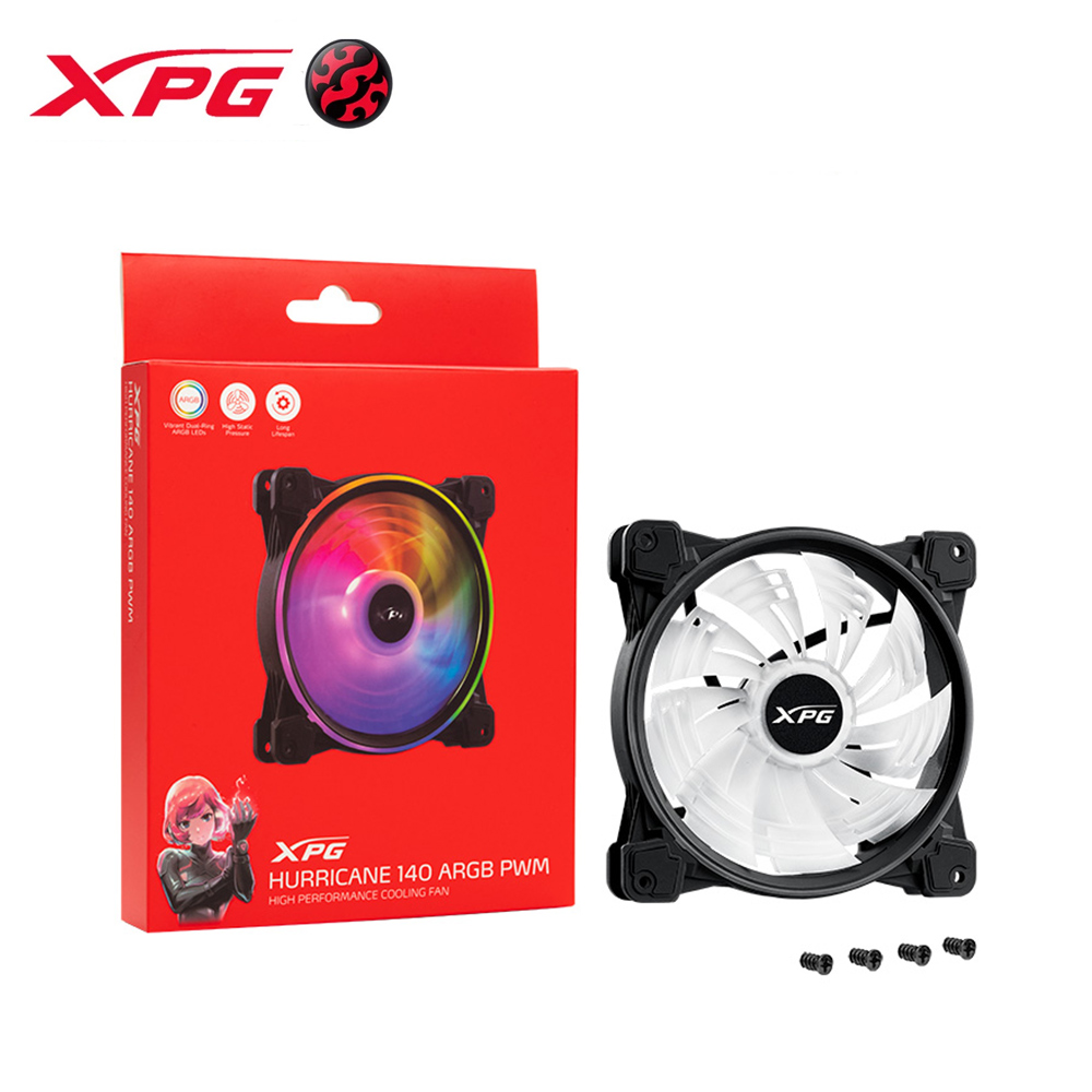 XPG 威剛HURRICANE 140 ARGB PWM 颶風 - PChome 24h購物