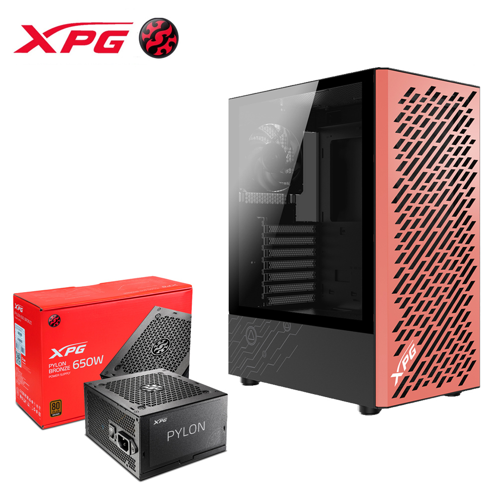 XPG 威剛VALOR AIR MERA EDITION 機殼+CORE PYLON 650W 銅牌電源 - PChome 24h購物