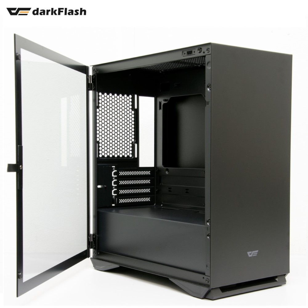 darkFlash大飛 DLM22 黑色 M-ATX 電腦機殼 機箱 (不含風扇) - PChome 24h購物
