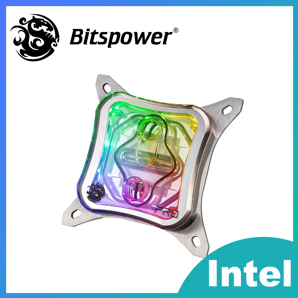【Bitspower】Summit M Pro 高效能 CPU 水冷頭（透明，Intel 平台） - PChome 24h購物