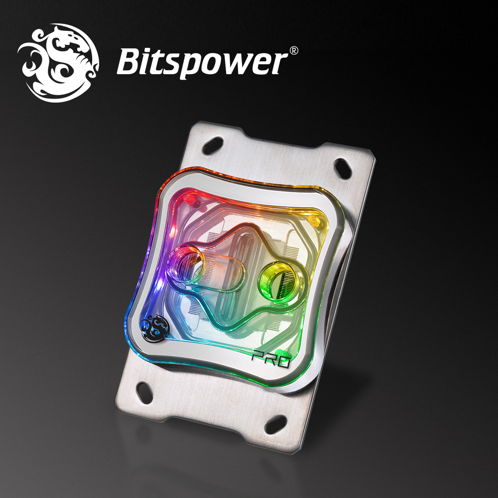 【Bitspower】Summit M Pro 高效能 CPU 水冷頭（透明，AMD 平台） - PChome 24h購物