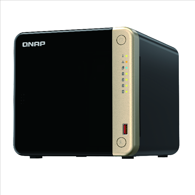 [搭希捷 IronWolf 4TB*2] QNAP TS-464-8G 4Bay NAS - PChome 24h購物