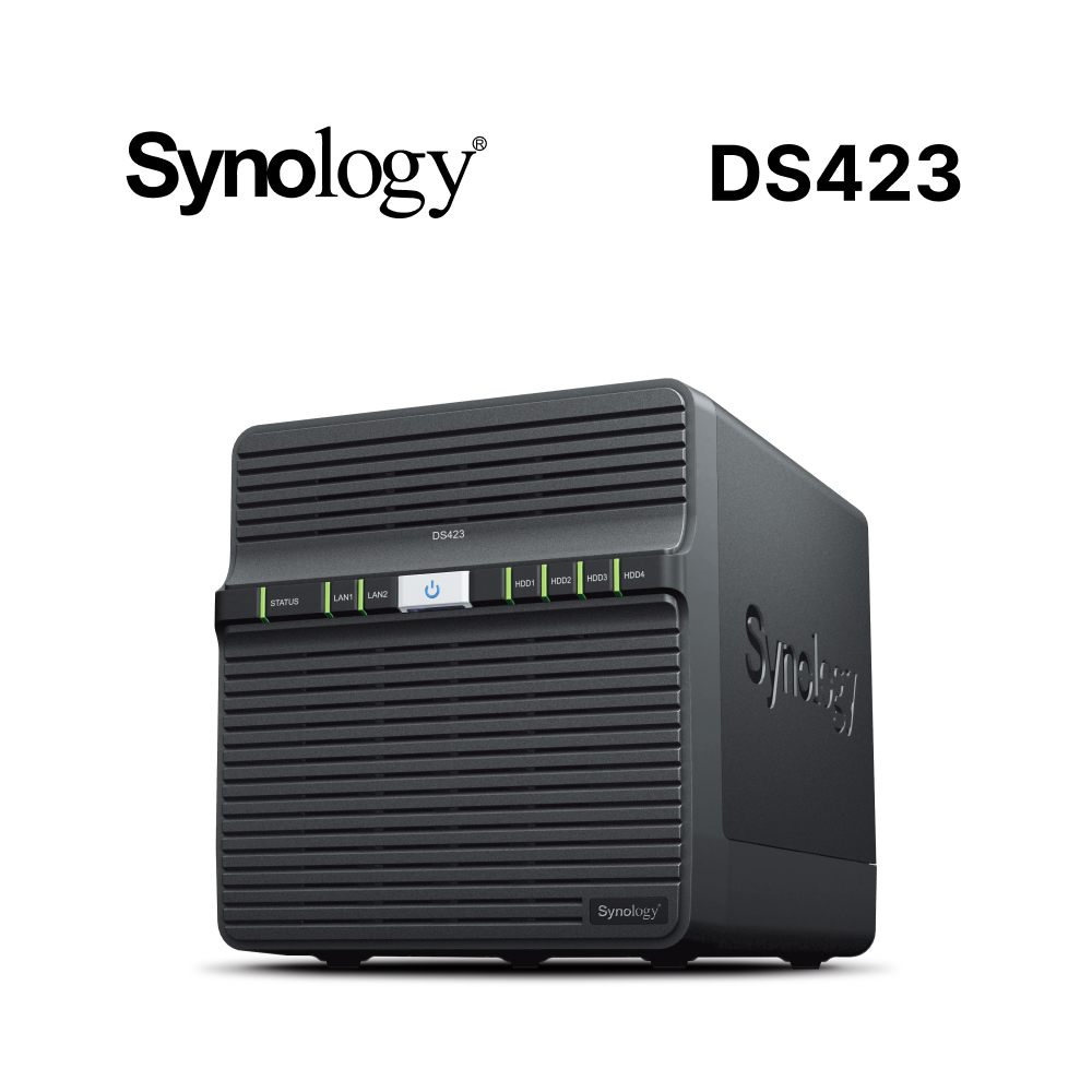 Synology 群暉科技 DiskStation DS423 (4Bay/Realtek/2GB) NAS 網路儲存伺服器 - PChome ...