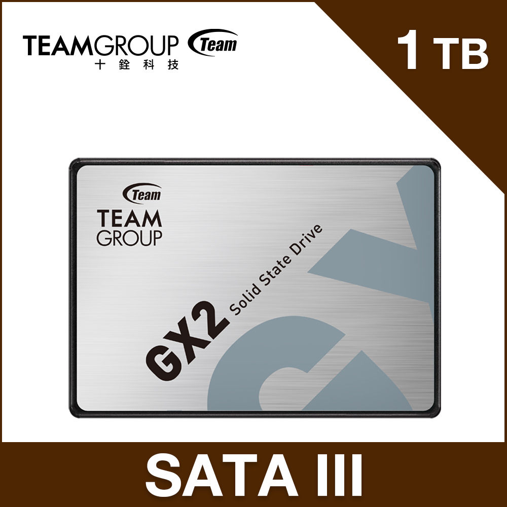 TEAM 十銓 GX2 1TB 2.5吋 SATAIII SSD 固態硬碟 - PChome 24h購物
