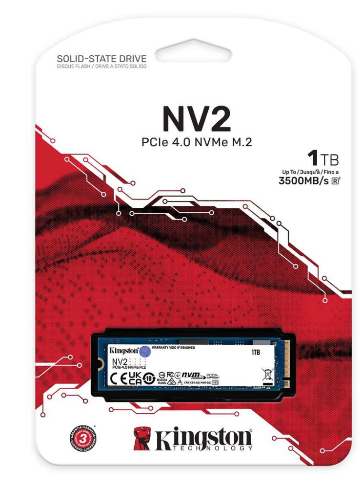 NV2 1TB 1T SNV2S/1000G PCIE 4.0 SSD 內接固態硬碟 - PChome 24h購物