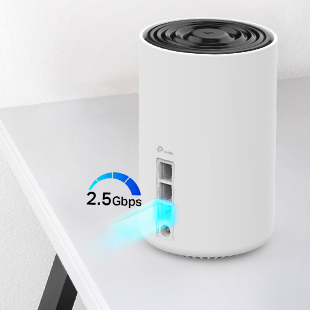 TP-Link Deco XE75 Pro AXE5400 Wi-Fi 6E 三頻 無線網路路由器(2.5G連接埠/Wi-Fi 6E分享器 ...