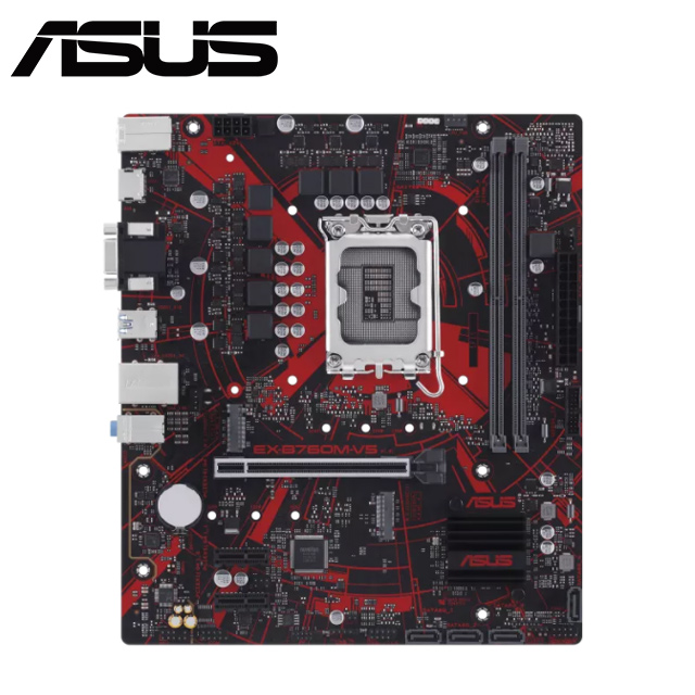 ASUS EX-B760M-V5 主機板 - PChome 24h購物