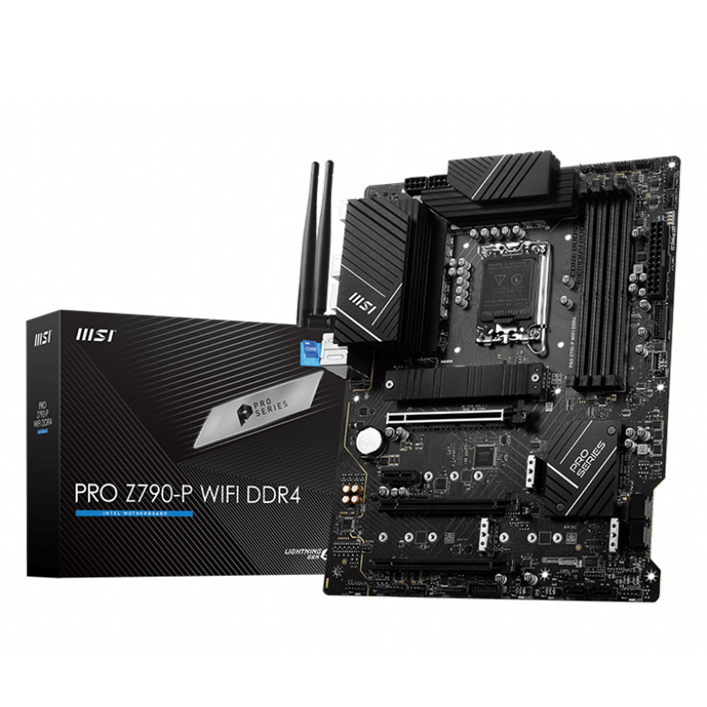 【C+M套餐】微星 PRO Z790-P WIFI DDR4 主機板+Intel Core Ultra 5 245K 中央處理器 ...