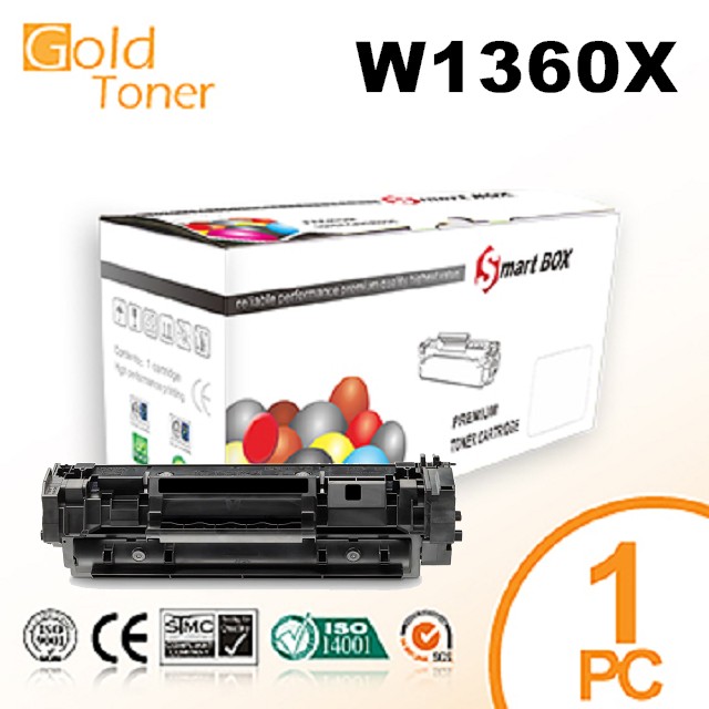 【Gold Toner】HP W1360X 全新高容量相容碳粉匣 No.136X 【包含全新晶片】M236sdw / M211dw ...