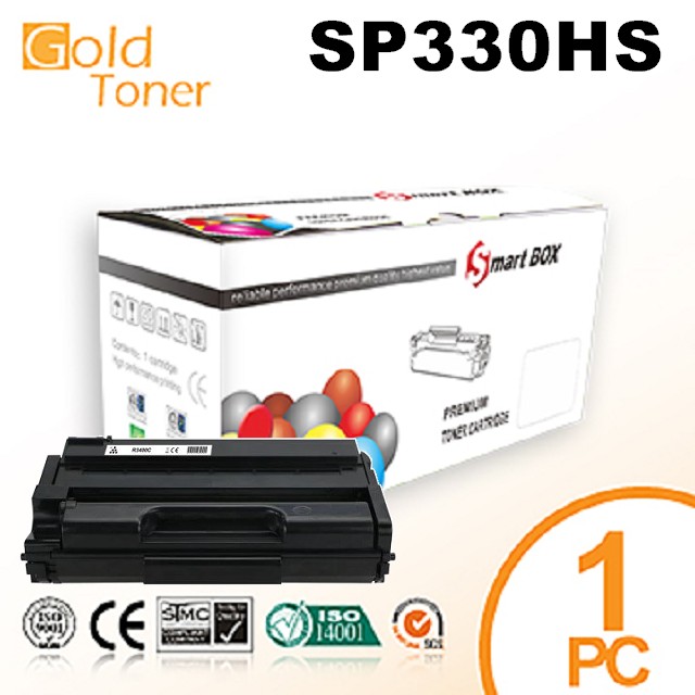 【Gold Toner】RICOH SP330 / SP330HS 高容量相容碳粉匣，SP 330SFN / SP 330DN / SP330 ...