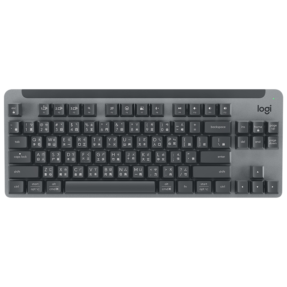 Logitech 羅技 羅技 K855(黑) + M650(石墨灰) 無線鍵鼠組 - PChome 24h購物