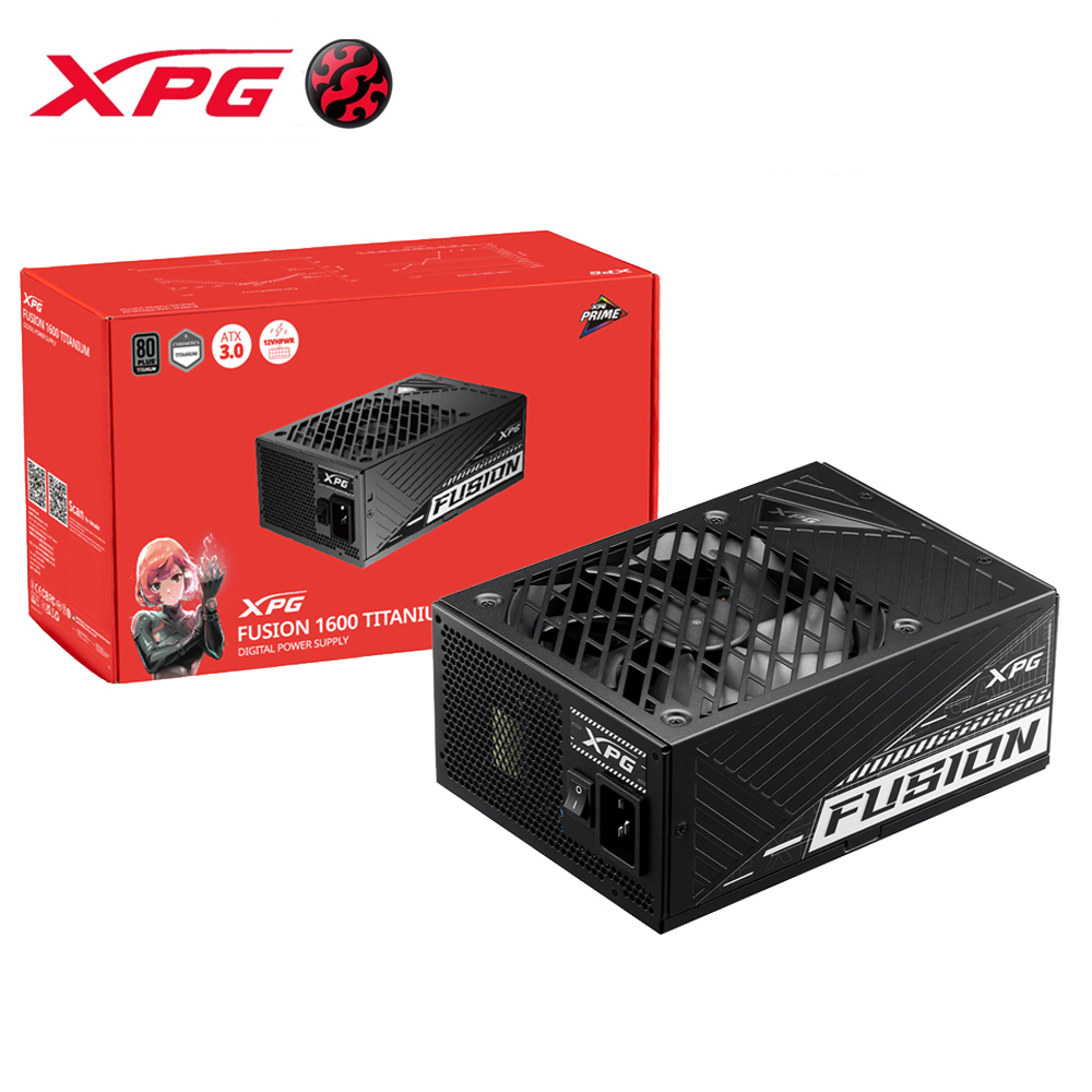 XPG 威剛 FUSION 1600 TITANIUM 1600W 鈦金牌 電源供應器 - PChome 24h購物