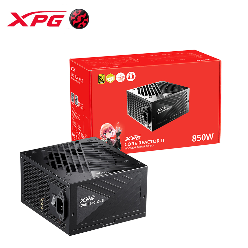 XPG 威剛 CORE REACTOR II 850 金牌 電源供應器 - PChome 24h購物