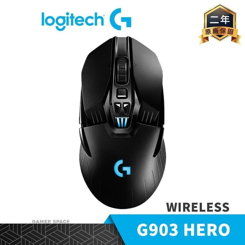 Logitech 羅技 G903 HERO LIGHTSPEED RGB 無線電競滑鼠 - PChome 24h購物