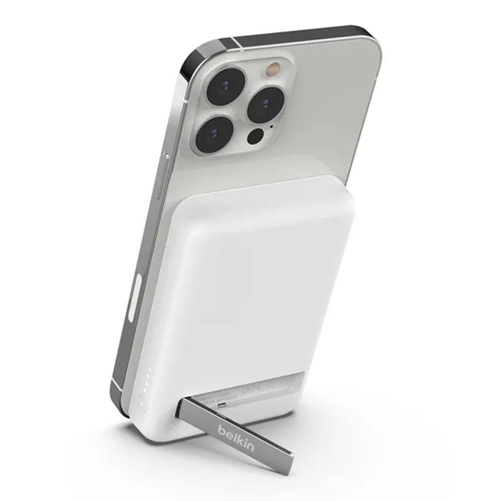Belkin 貝爾金 磁吸式無線充電行動電源5000mAh BPD004bt - PChome 24h購物