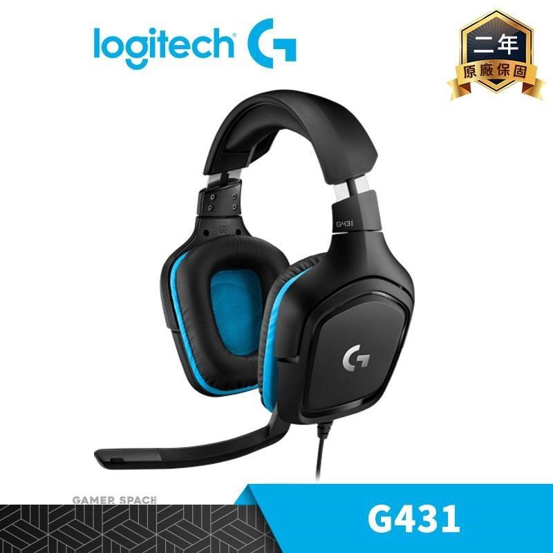 Logitech 羅技 G431 7.1聲道 有線 電競耳機 - PChome 24h購物