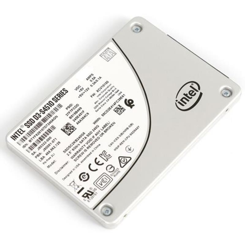 Intel D3-S4510 240GB 2.5吋 SSD SATA TLC SSDSC2KB240G801 固態硬碟 - PChome 24h購物