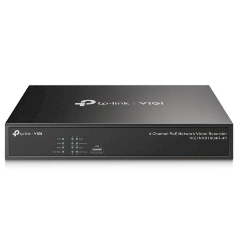 TP-Link NVR1004H-4P 4路 PoE+ 網路監控主機 NVR - PChome 24h購物