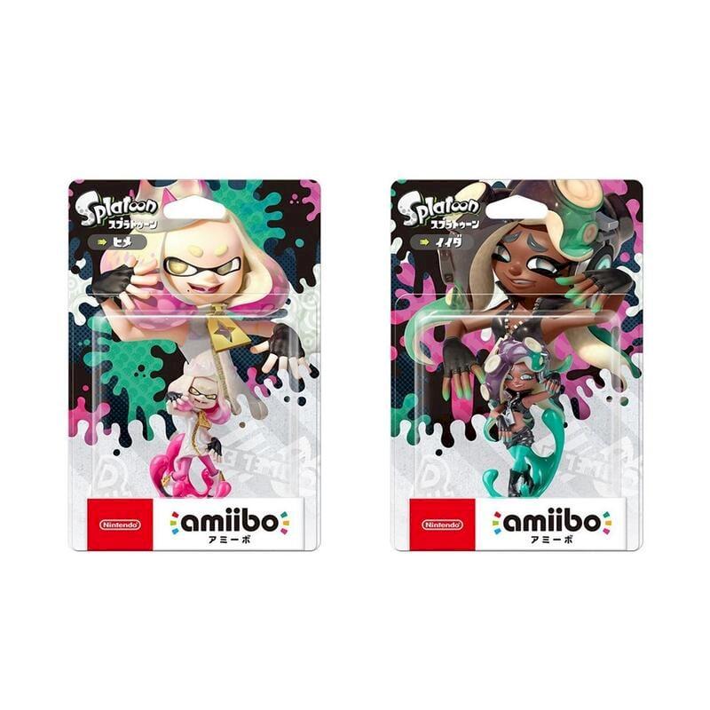 NS Switch Amiibo 小姬 & 飯田 小飯 漆彈2 漆彈3 系列 公仔 模型 - PChome 24h購物