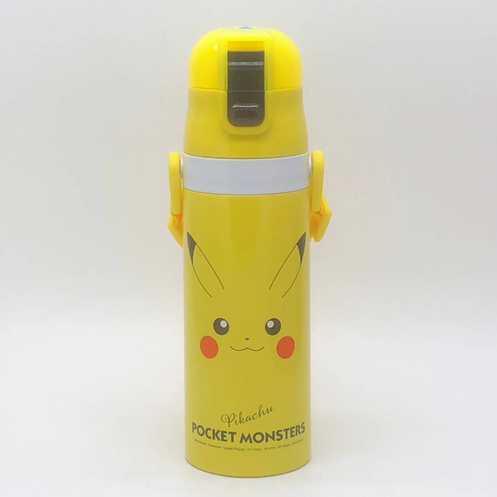 日本 Skater 精靈寶可夢 皮卡丘 保冷專用 彈蓋直飲式 超輕量不鏽鋼水壺(SDC4/470ml)(5014) - PChome 24h購物