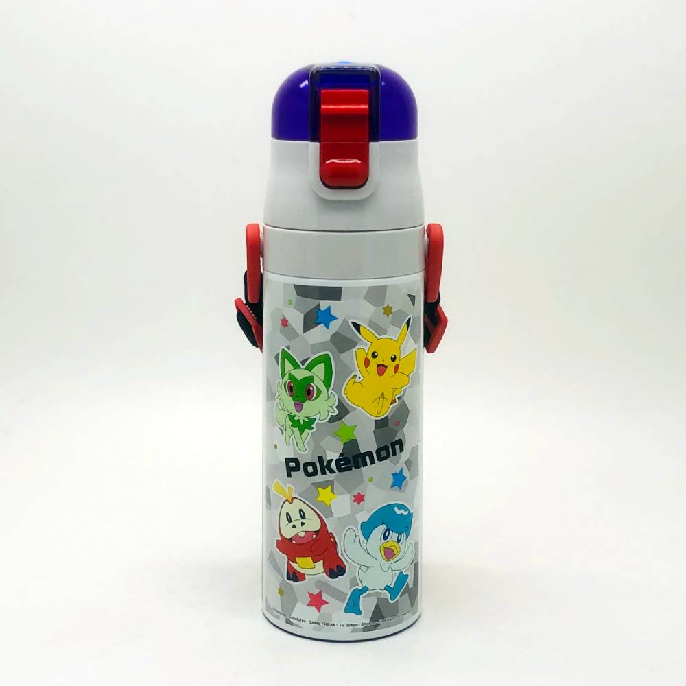日本 Skater 精靈寶可夢 皮卡丘 保冷專用 彈蓋直飲式 超輕量不鏽鋼水壺(SDC4/470ml)(4789) - PChome 24h購物