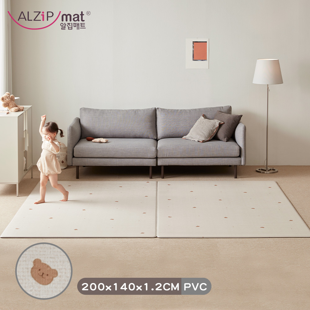 【ALZiPmat】韓國 Living Mat 厚1.2CM 遊戲地墊- 熊熊 - PChome 24h購物