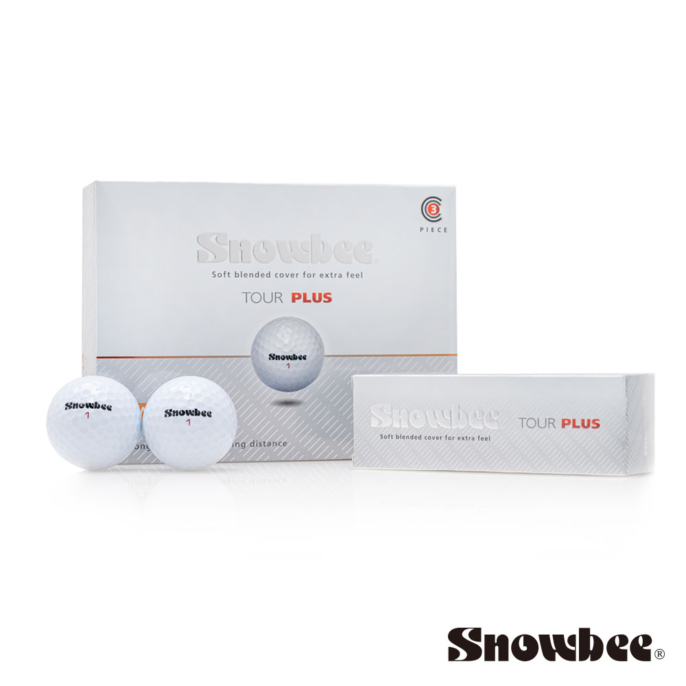 Snowbee 司諾比 Golf Tour Plus 3-piece 三層複合動能球 高爾夫球(高爾夫球 高球 白球) - PChome 24h購物