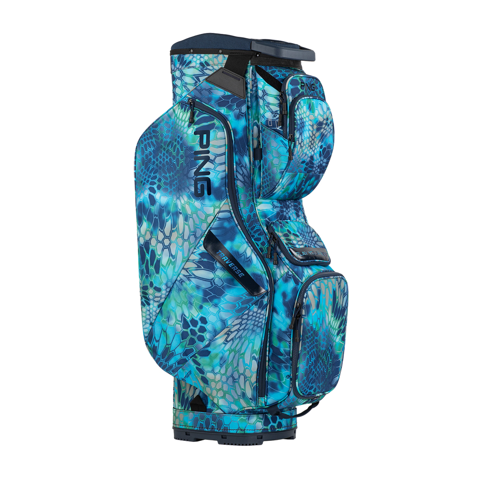 Ping Traverse 214 桿袋 (14孔) 天空藍/圖騰,#PI23A510715 - PChome 24h購物