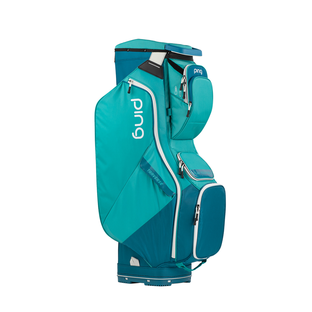 Ping Traverse 214 女用桿袋 (14孔) 水藍/天空藍/白,#PI23A510718 - PChome 24h購物