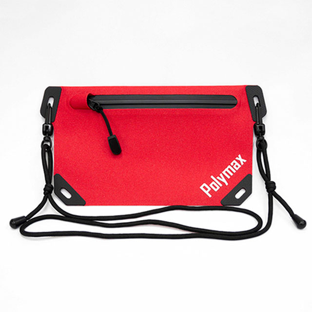 Polymax 防水隨身扁包-烈焰紅 - PChome 24h購物
