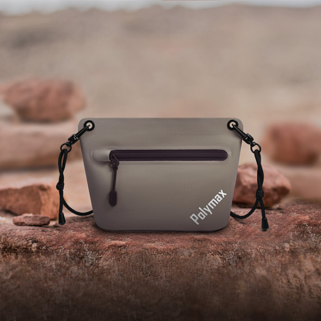 Polymax 防水隨身三角包-蘑菇棕 - PChome 24h購物