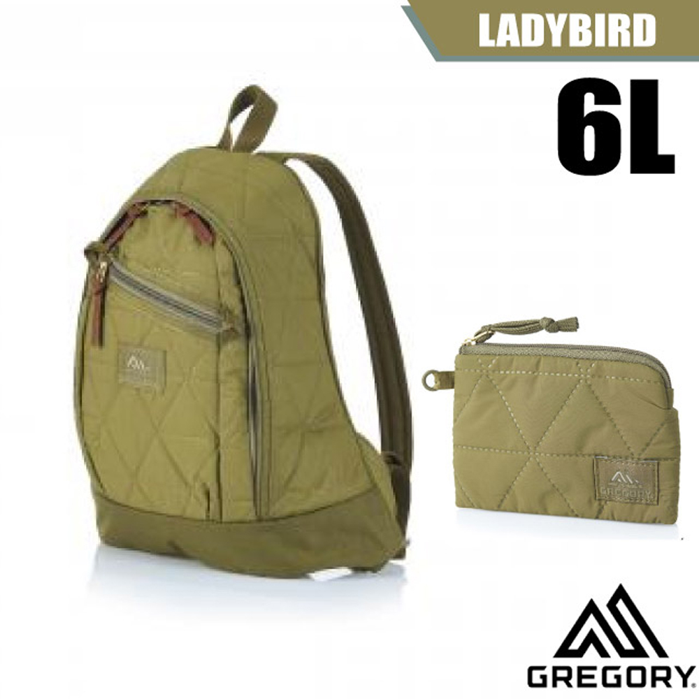 【美國 GREGORY】LADYBIRD BACKPACK XS 6L 超輕多功能迷你後背包+手挽袋_131372 鼠尾草綠 - PChome 24h購物