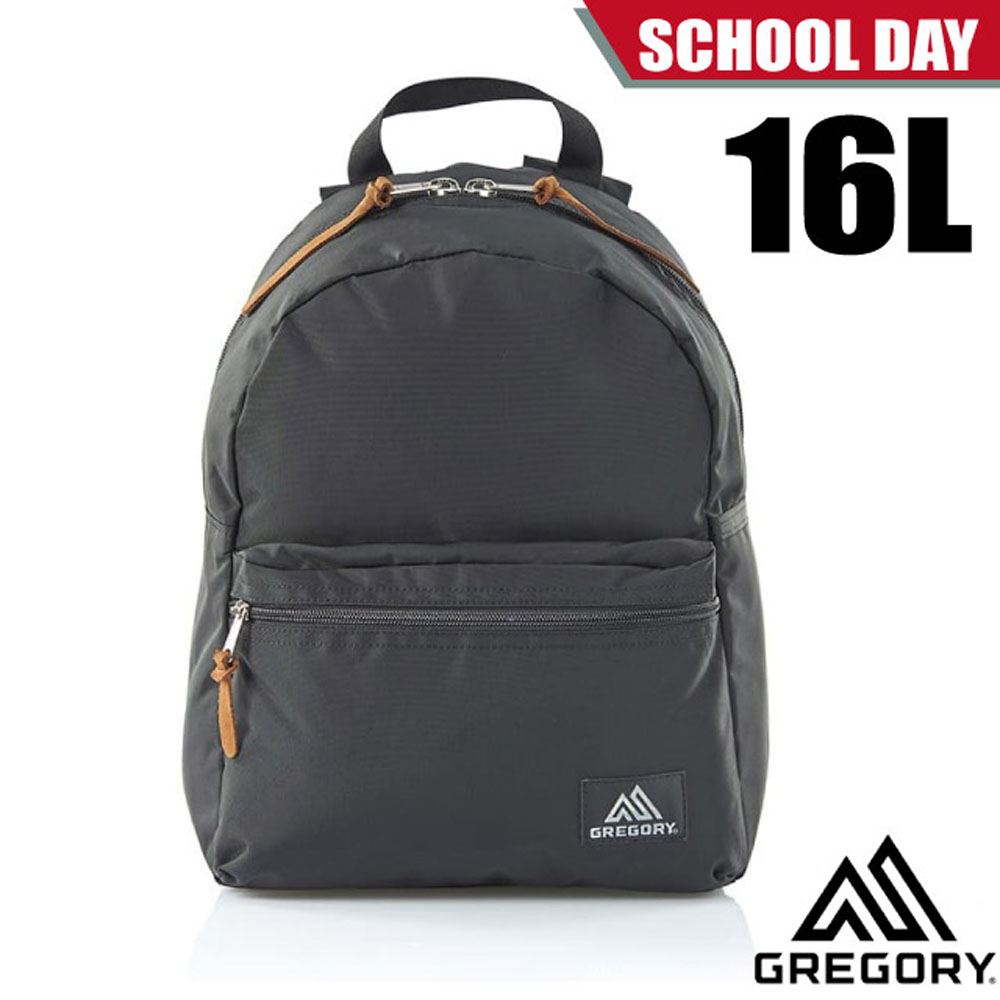 【美國 GREGORY】SCHOOL DAY 16L 可調式後背包(書包型設計.可拆卸可調節胸帶)/144431-1041 黑 ...