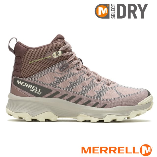 【MERRELL】女 SPEED ECO MID WATERPROOF 多功能防水透氣中筒登山健行鞋/ML037866 深藕色 ...