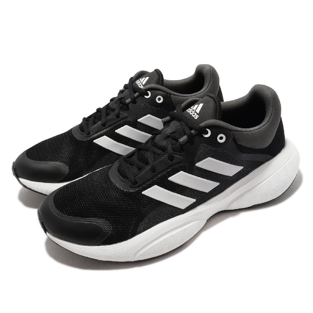 adidas 慢跑鞋 Response 黑 白 男鞋 女鞋 緩震 路跑 運動鞋 愛迪達 GW6646 - PChome 24h購物