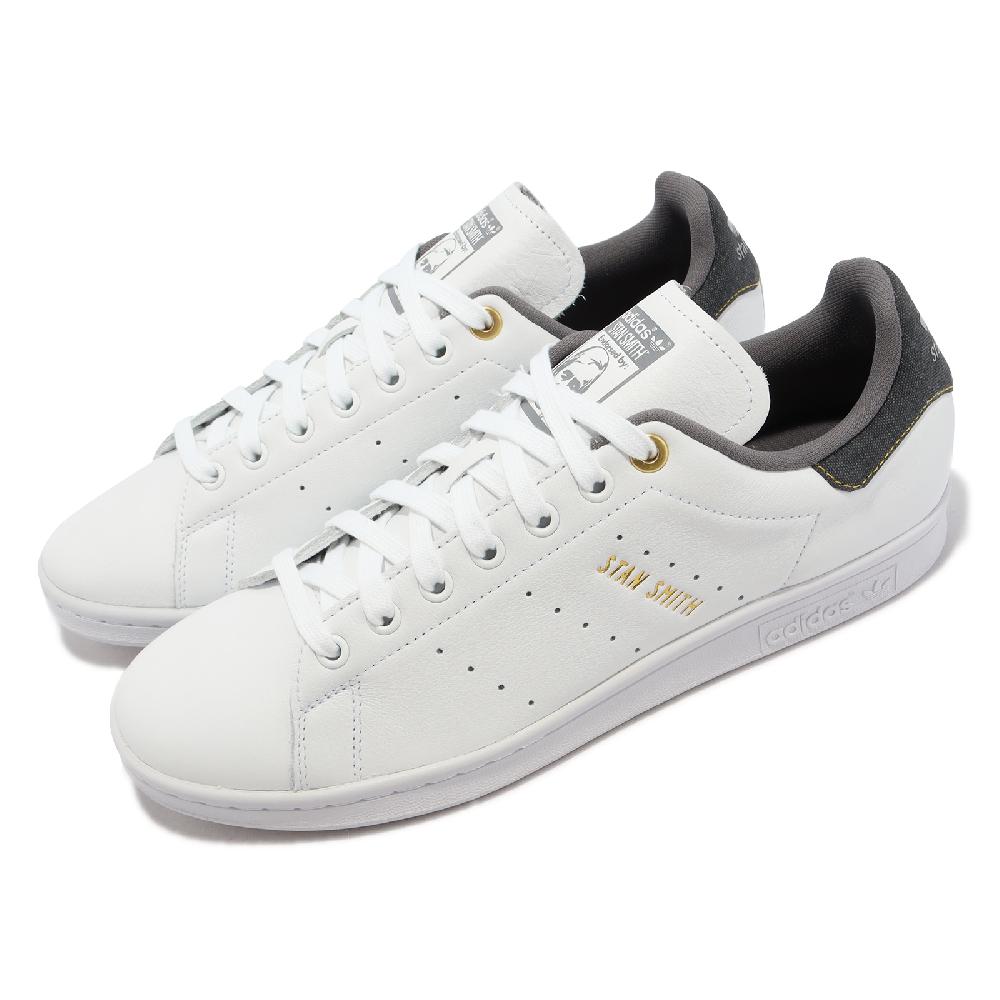 adidas 休閒鞋 Stan Smith 白 灰 牛仔 單寧 男鞋 史密斯 三葉草 愛迪達 FZ6442 - PChome 24h購物