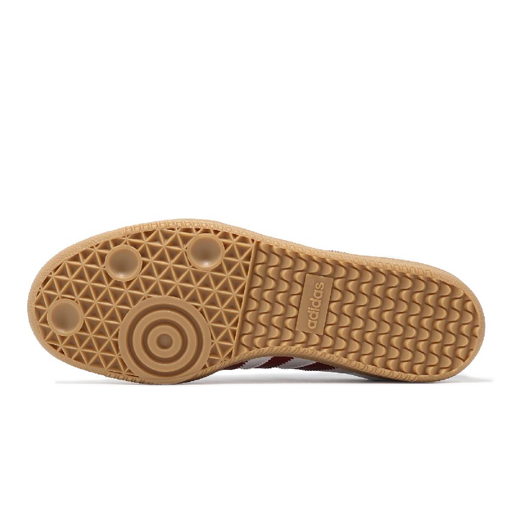 adidas 愛迪達 休閒鞋 Samba OG 男鞋 女鞋 雲白 學院酒紅 復古 德訓鞋 IF3813 - PChome 24h購物