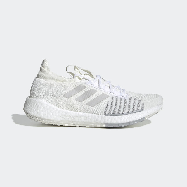 Adidas Pulseboost HD W [FU7344] 女鞋 運動 休閒 慢跑 馬牌 抓地 彈力 愛迪達 白灰 - PChome 24h購物